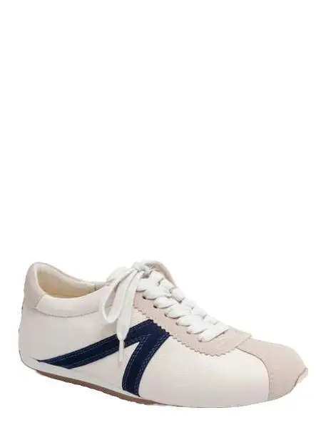 Linea Paolo Kova Sneaker - Ivory/navy/putty