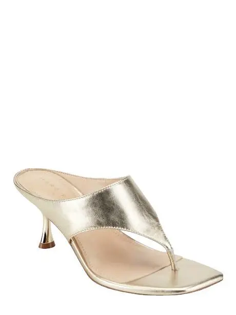 Marc Fisher Adia Flip Flop - Metallic Gold