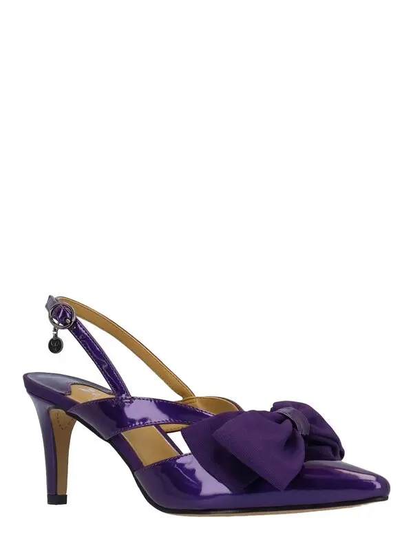 J. Reneé Morigen Slingback Pumps - Purple
