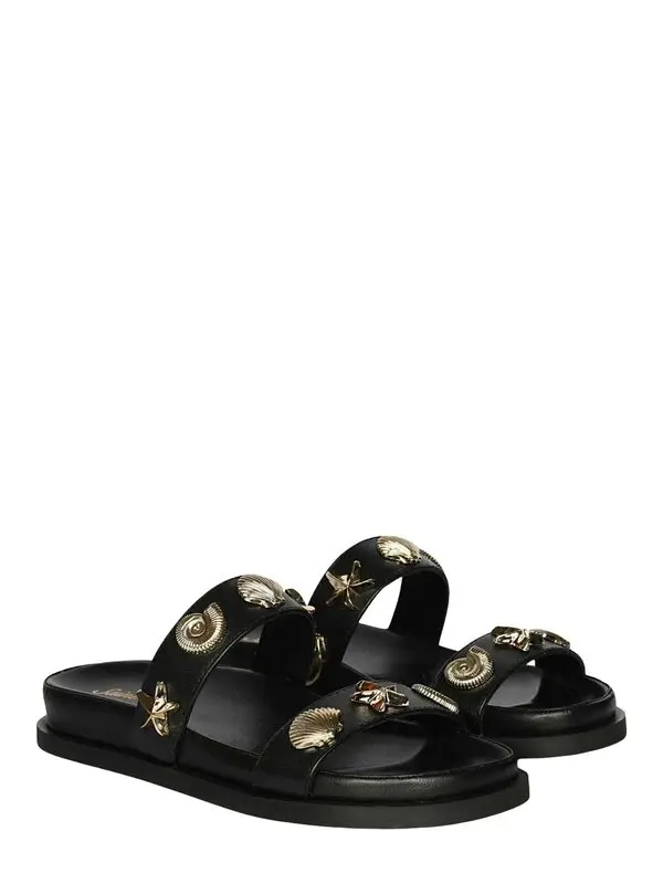 SAINT G Tara Slide Sandal - Black