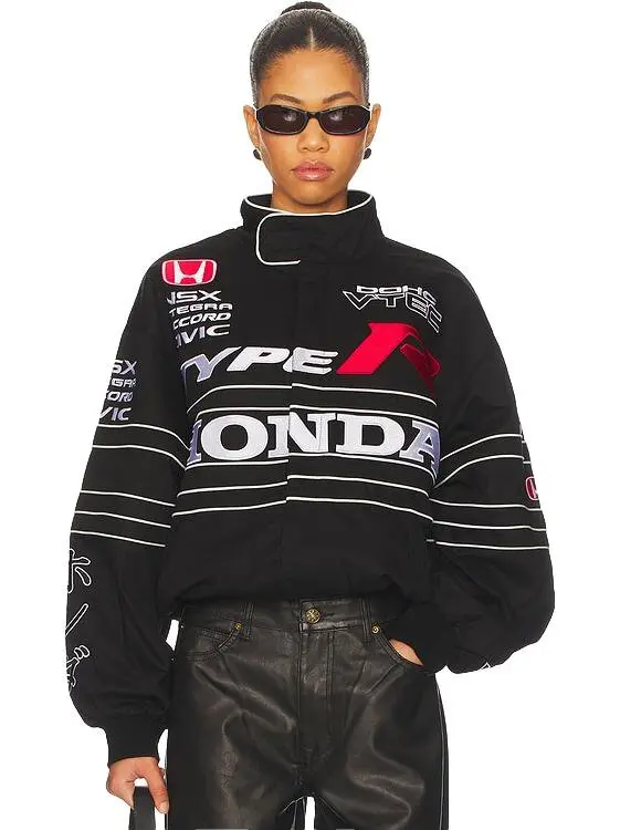 CPTN APPAREL Honda Tribute Jacket - Black