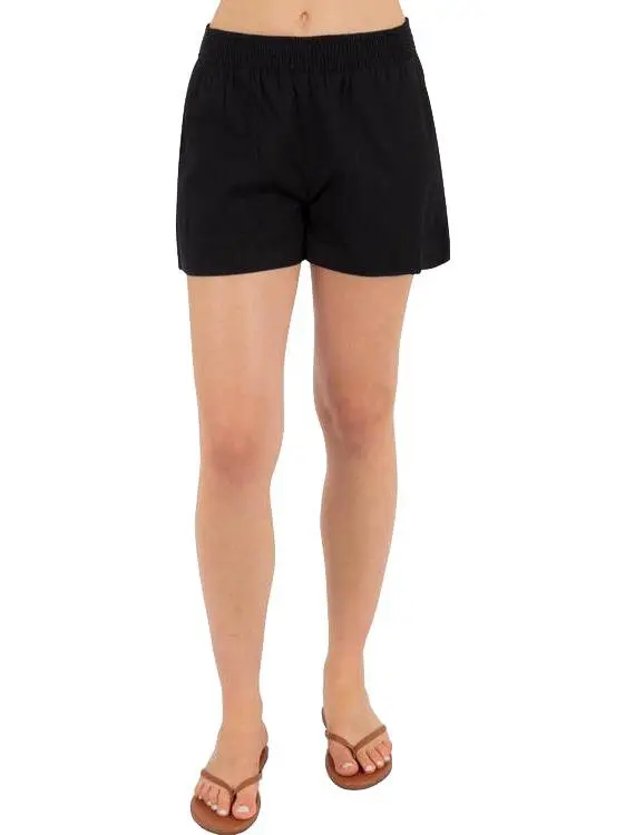 Hurley Beach Club Cotton Blend Shorts - Black