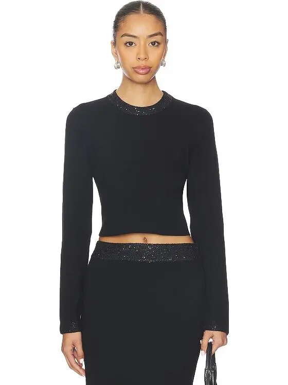 A.L.C. Marley Top - Black