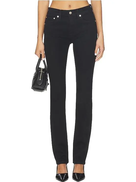 EB DENIM Mid Rise Skinny - Noir