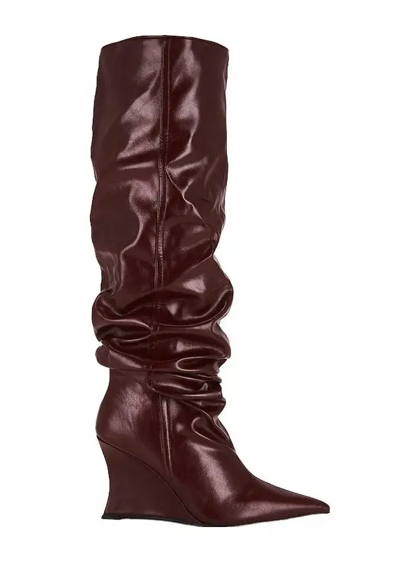 Steve Madden Distortion Knee-high Boots - Burgundy