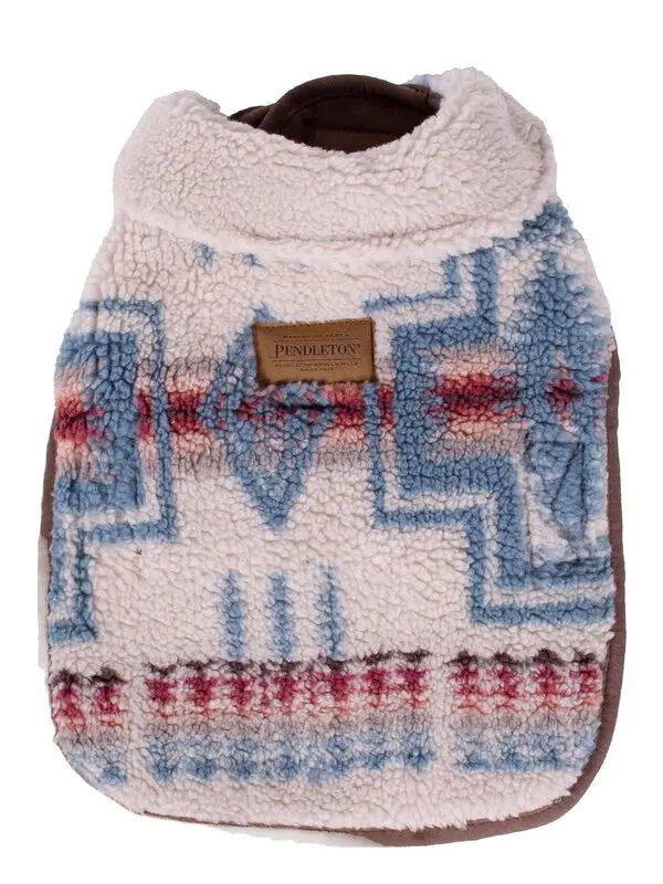 Pendleton Fleece Dog Coat - Harding Rosewood