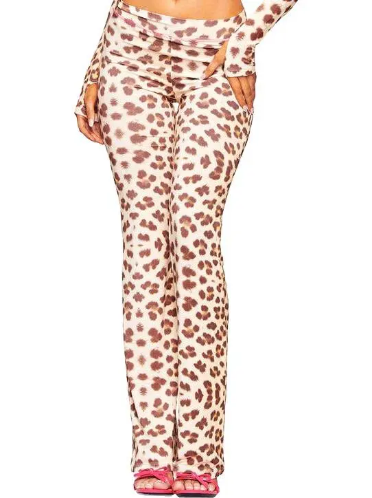 I.AM.GIA Blare Track Pants - Leopard