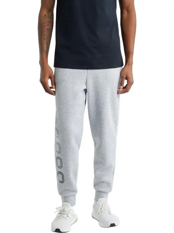 OVERTIME Classic Logo Drawstring Joggers - Grey