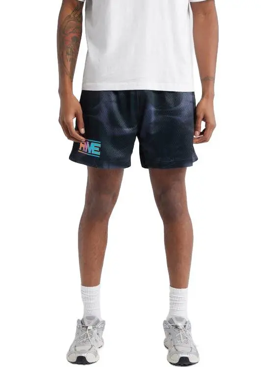 OVERTIME Elite Rwe Mesh Basketball Shorts - Black
