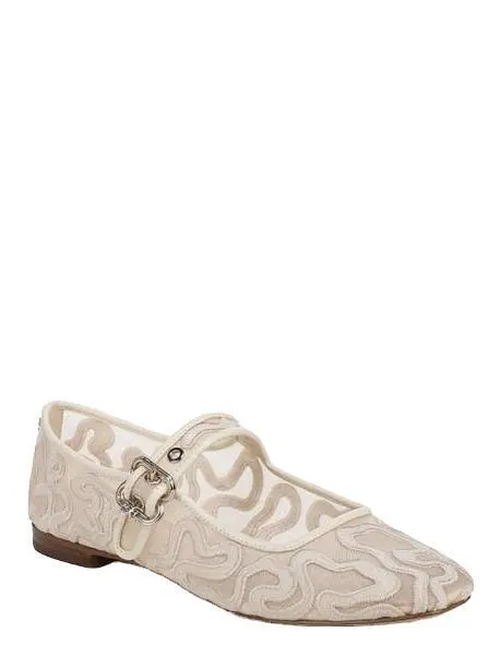 Sam Edelman Michaela Mesh Flat - Modern Ivory