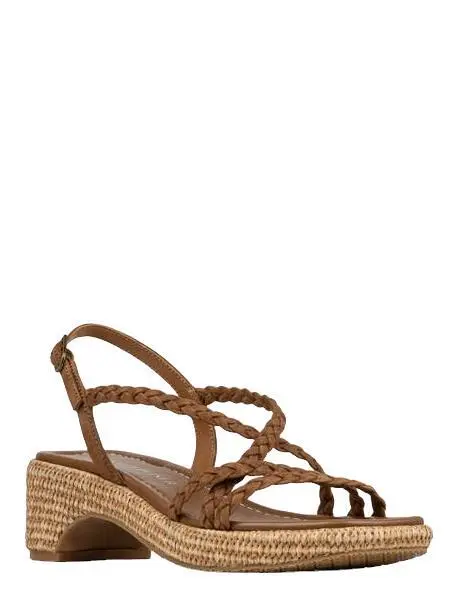 DONALD PLINER Rosalie Slingback Sandal - Saddle