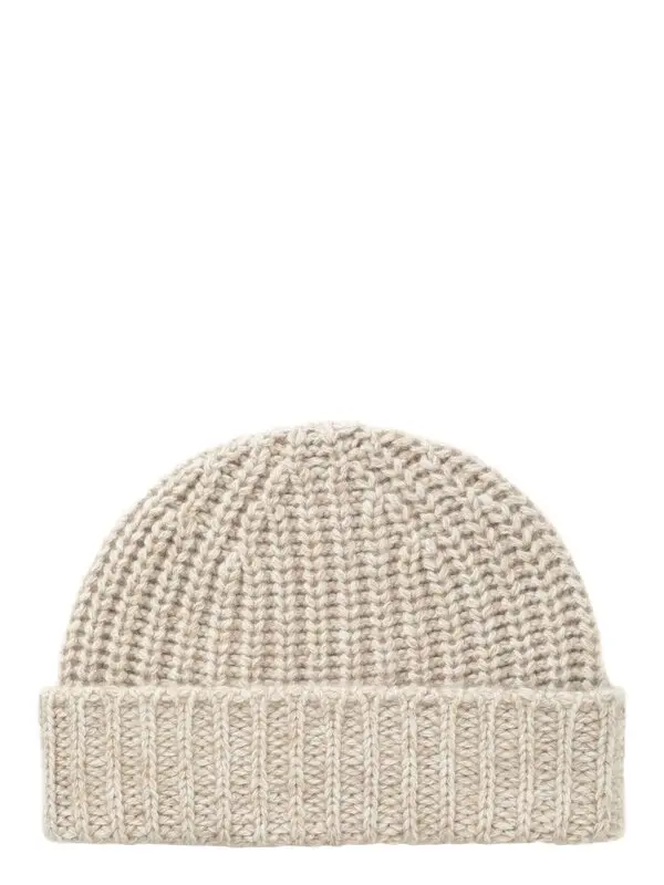 Johnstons Of Elgin Cashmere Beanie - Natural