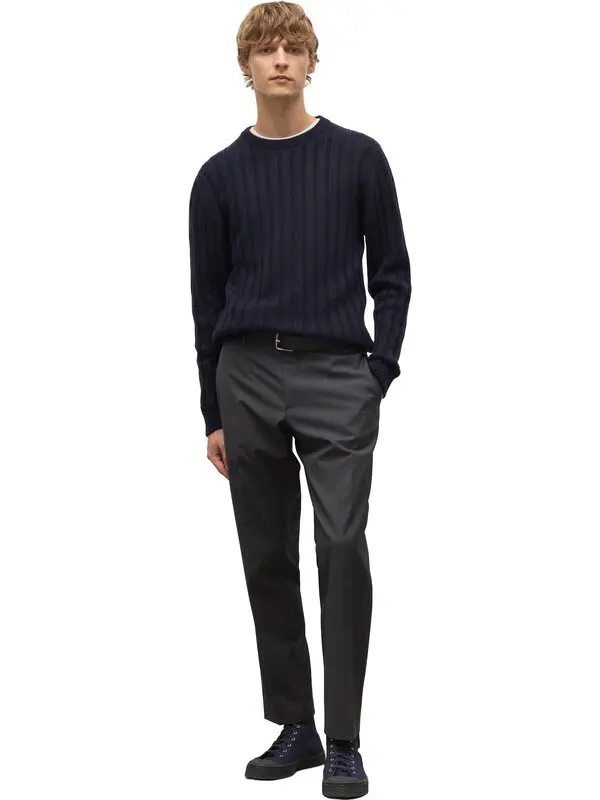 Johnstons Of Elgin Cashmere Jumper - Navy