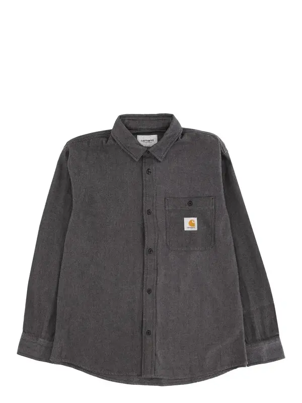 Carhartt Work In Progress Shirt "edgar - Black