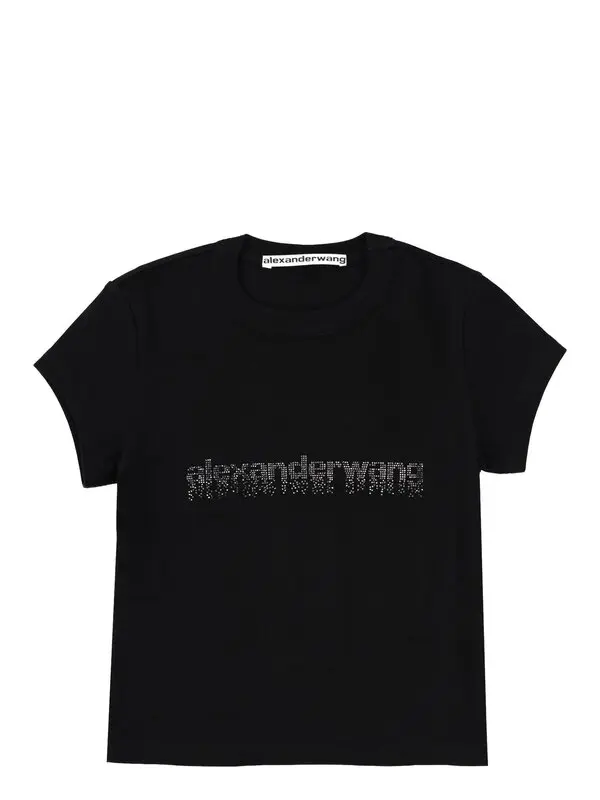 Alexander Wang T-shirt With Logo - Black