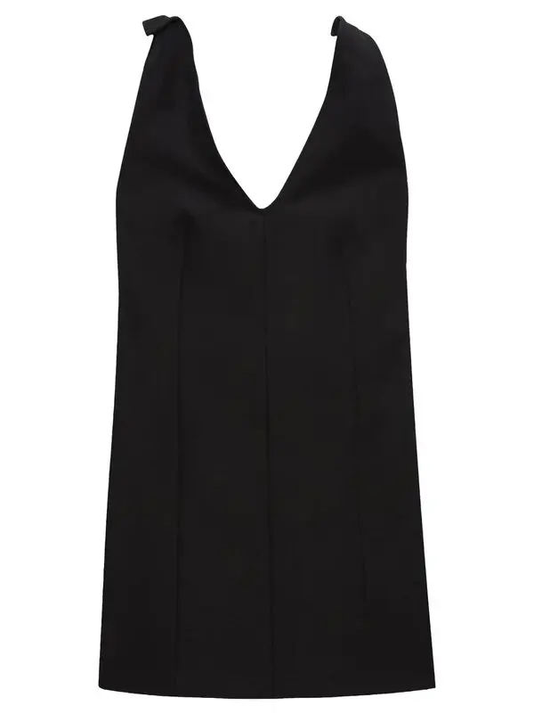 MSGM Mini Corset Dress - Black