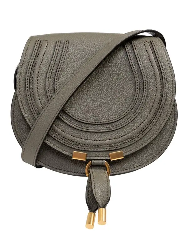Chloé Marcie Small Shoulder Bag - Grey