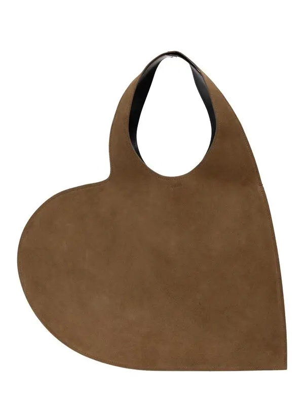 Coperni Double Heart Handbag - Brown