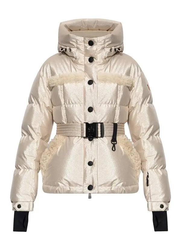 Moncler Short Ski Jacket - Cream