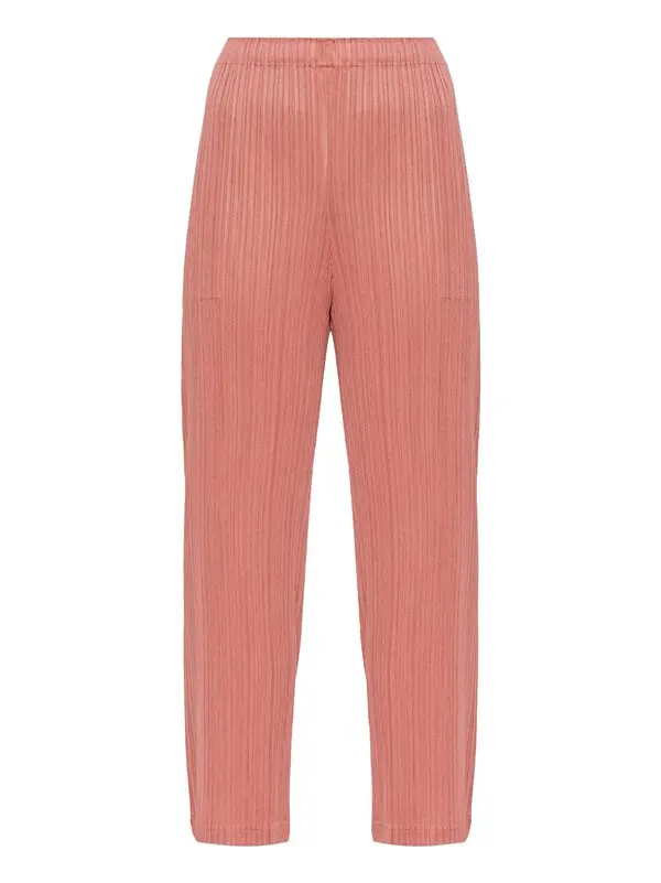 Issey Miyake Pleated Trousers - Pink