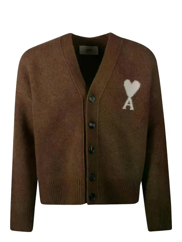Ami De Coeur Cardigan - Brown