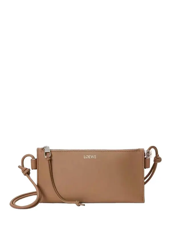 Loewe Logo-print Crossbody Bag - Neutrals