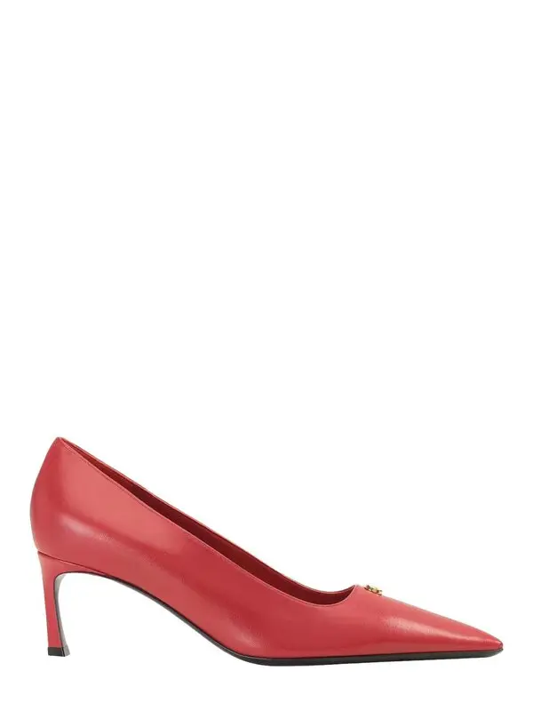 SERGIO ROSSI 60mm Surge Leather Pumps - Red
