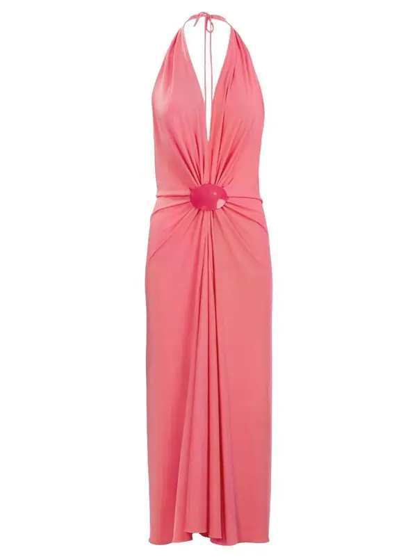 Silvia Tcherassi Veracruz Maxi Dress - Pink