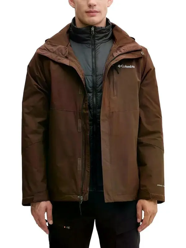 Columbia Element Blocker™ Hooded Zip-fastening Jacket - Brown