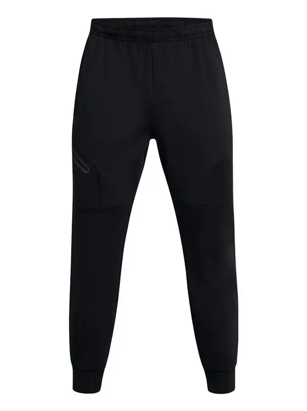 Under Armour Unstoppable Fleece Zip-pocket Track Pants - Black