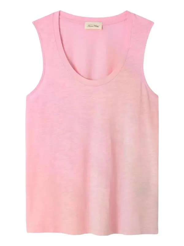 American Vintage Jacksonville Crew-neck Vest - Pink