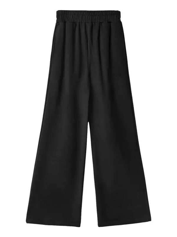 GAELLE Straight Leg Trousers - Black