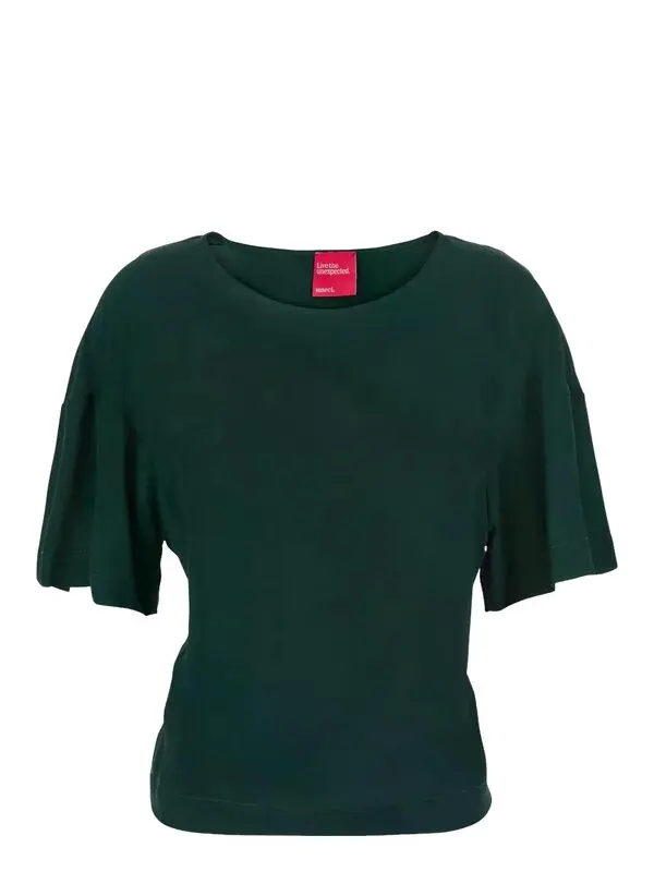 MERCI Round-neck T-shirt - Green
