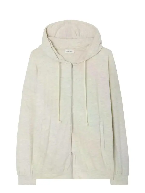American Vintage Zip Up Hoodie - Neutrals