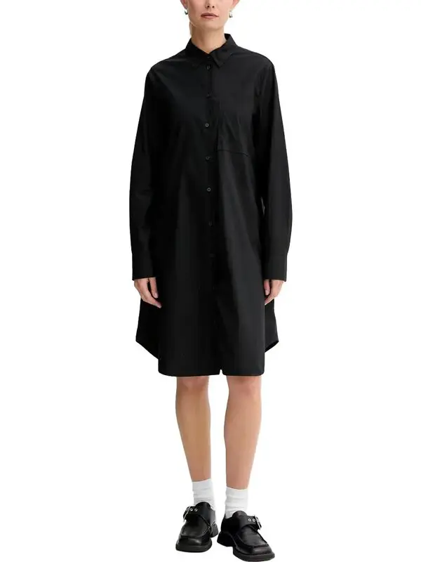 Marc O'polo Button-up Shirt Dress - Black