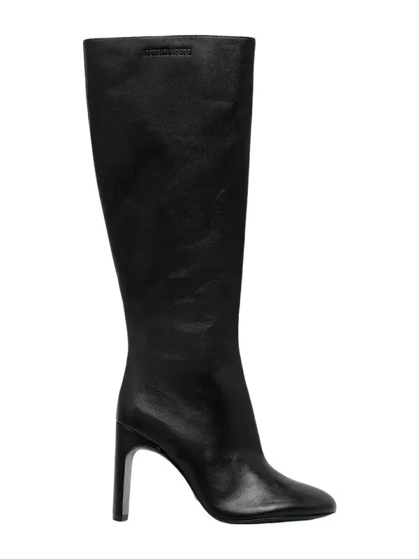 Patrizia Pepe Block Heel Boots - Black
