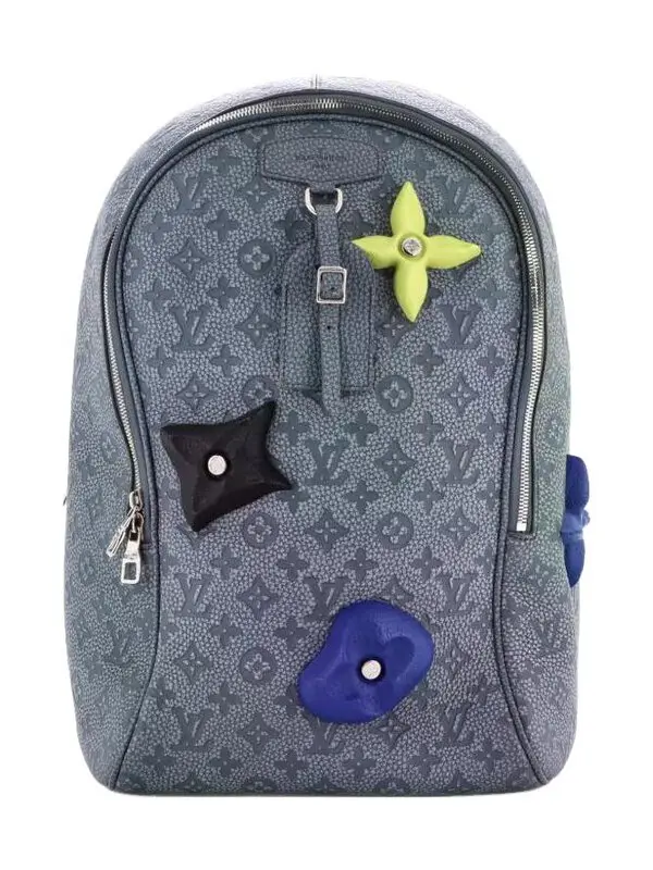 LOUIS VUITTON Climbing Ellipse Limited Edition Monogram Backpack - Grey