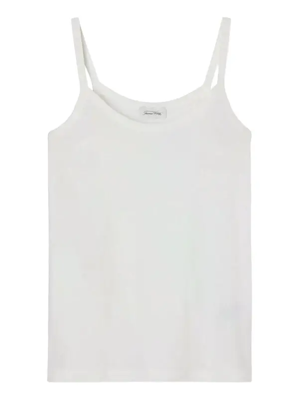 American Vintage Gamipy Slim Straps Vest - White