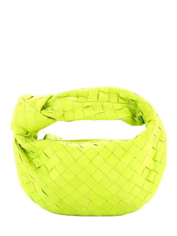 Bottega Veneta Jodie Intrecciato Nappa Mini Hobo Bag - Green