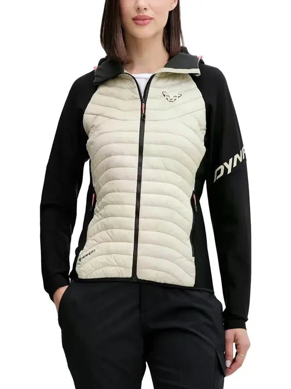 DYNAFIT Quilted Hooded Performance Jacket - Neutrals