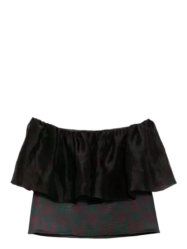 Cynthia Rowley Eugenia Top - Black