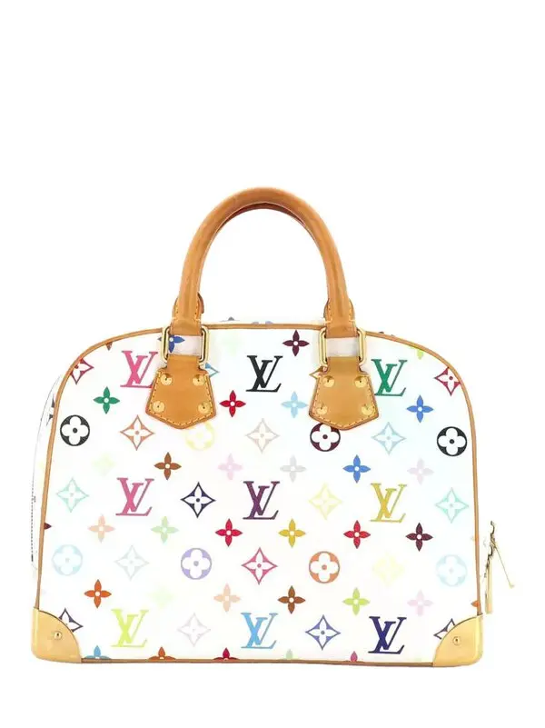 LOUIS VUITTON Trouville Handbag Monogram Multicolor Satchel - Multicolour