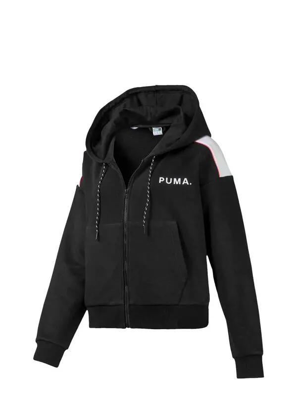 PUMA Full-zip Hoodie - Black