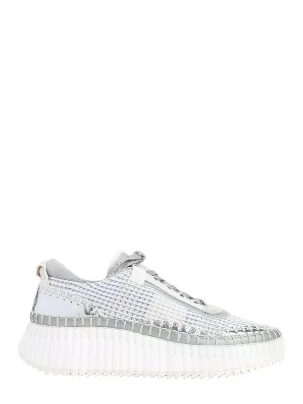 Chloé Nama Platform Sneakers - Grey