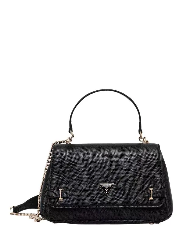 Guess Chain Strap Crossbody Bag - Black