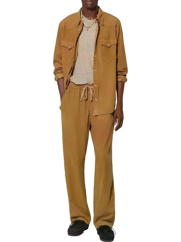 MARANT Vasco Shirt - Brown