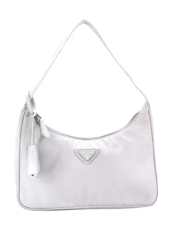 Prada Re-edition 2000 Tessuto Mini Hobo Bag - Grey