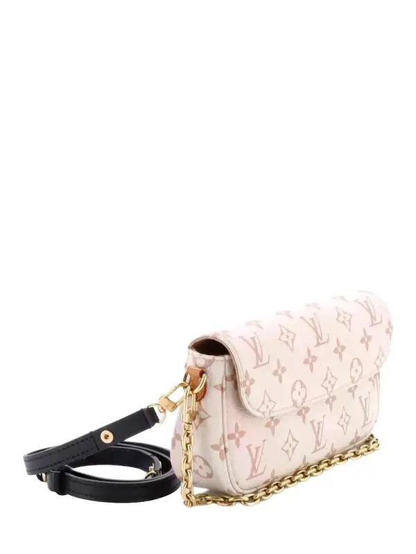 LOUIS VUITTON Ivy Wallet On Chain Crossbody Bag - Neutrals