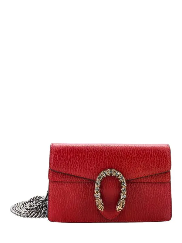 Gucci Dionysus Super Mini Clutch Bag - Red