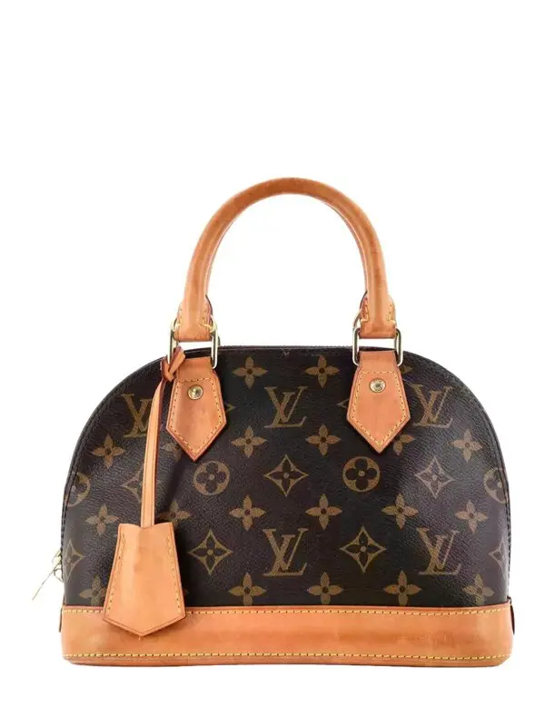 LOUIS VUITTON Alma Handbag Monogram Canvas Bb - Brown